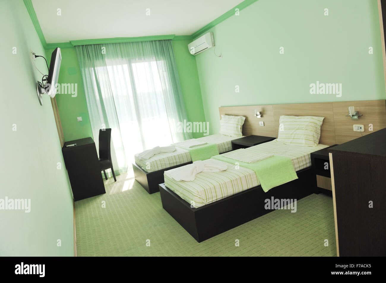 fresh and clean hotel room indoor Stock Photo - Alamy