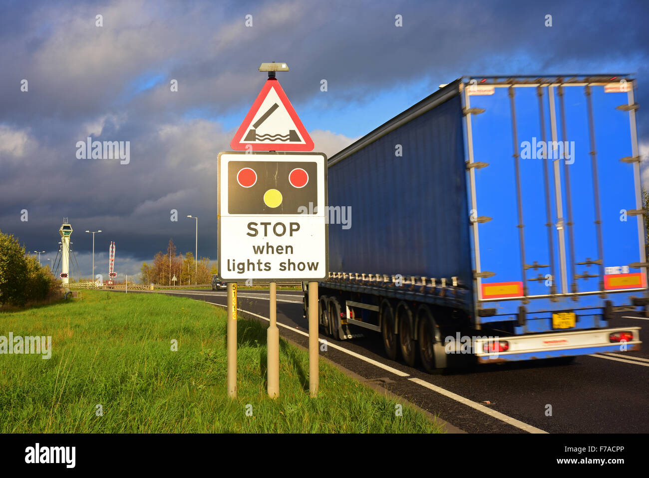 Dangerous goods lorry hi-res stock photography and images - Alamy