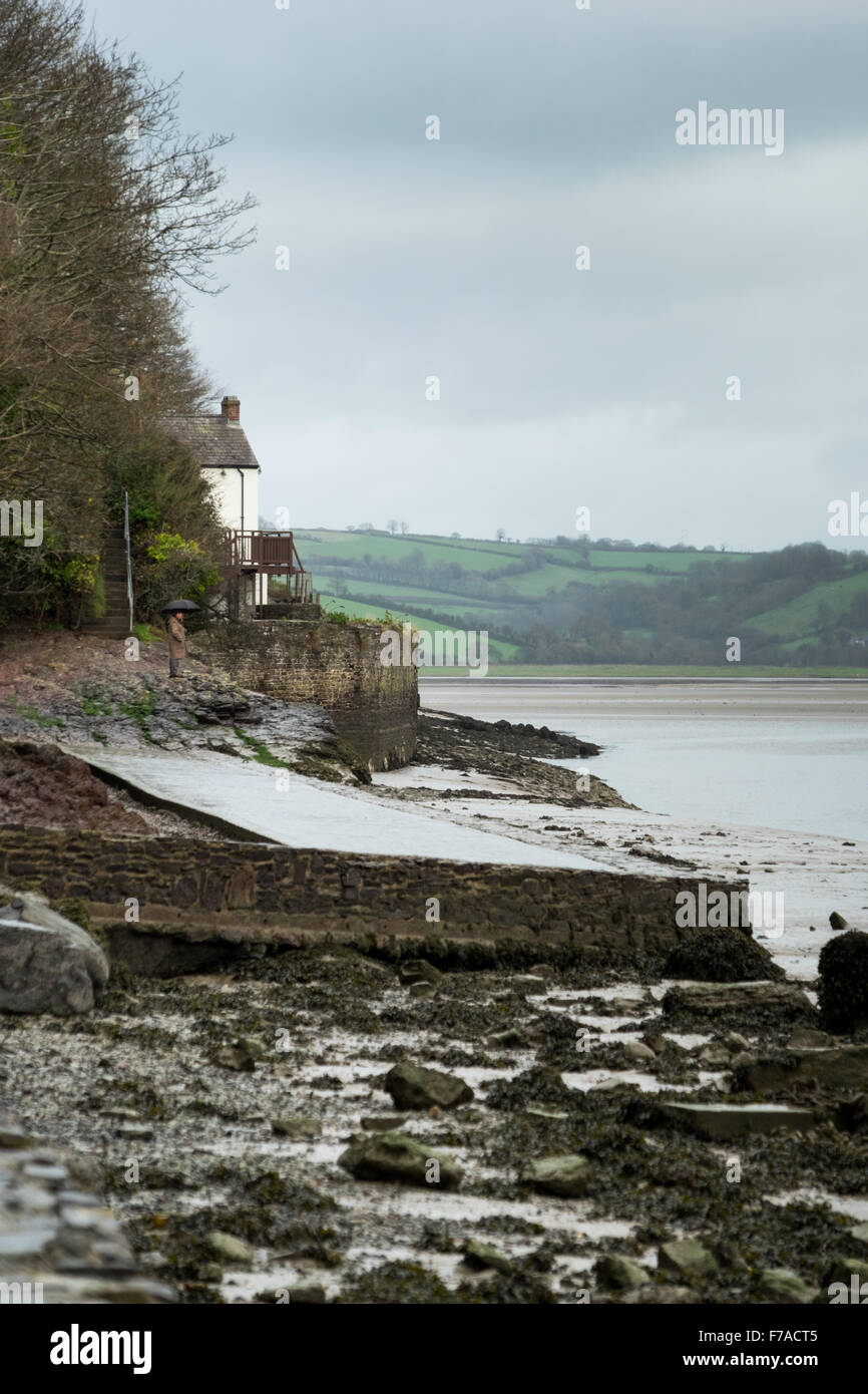 Laugharne wales hi-res stock photography and images - Alamy