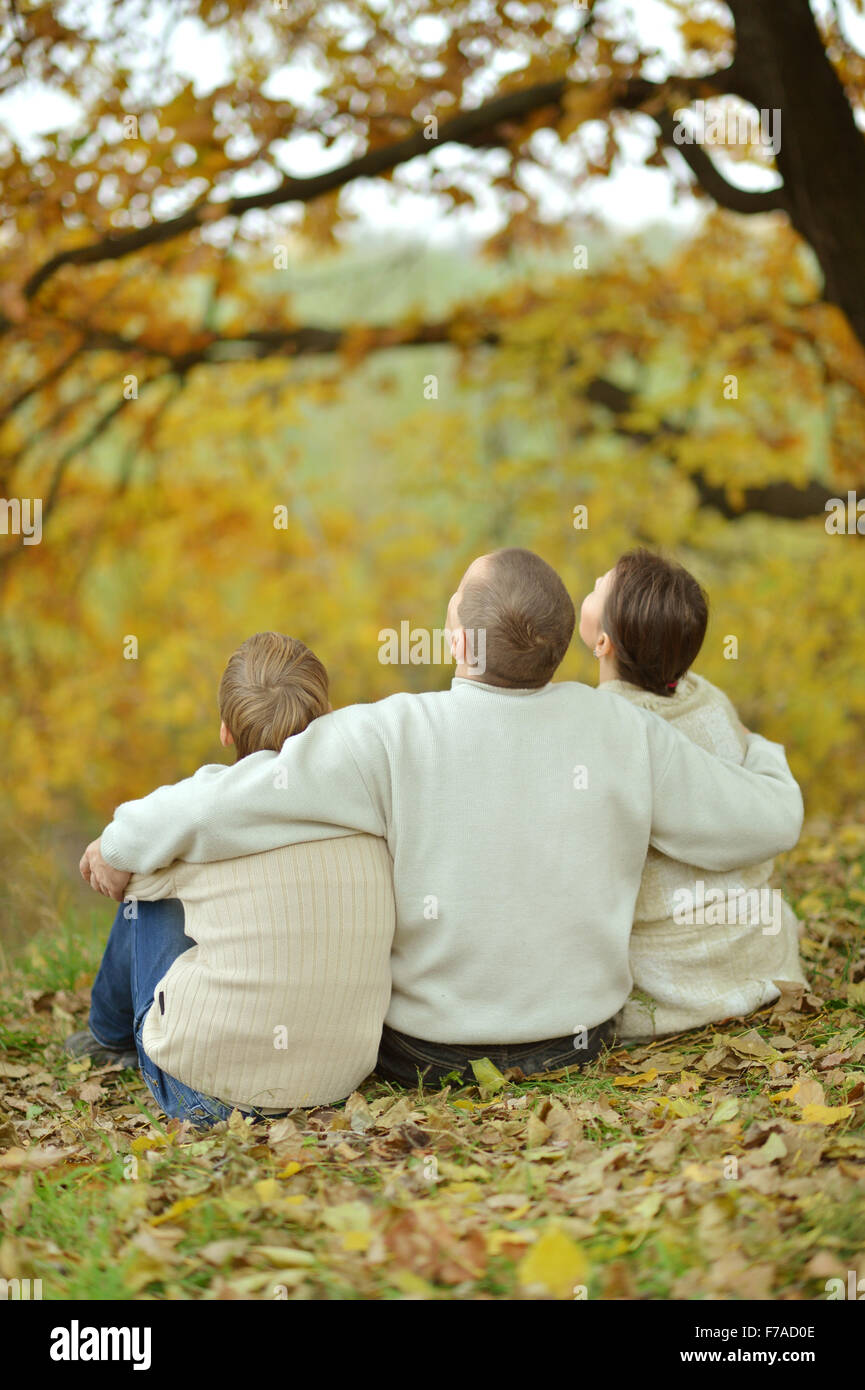 Nice happy family Stock Photo - Alamy