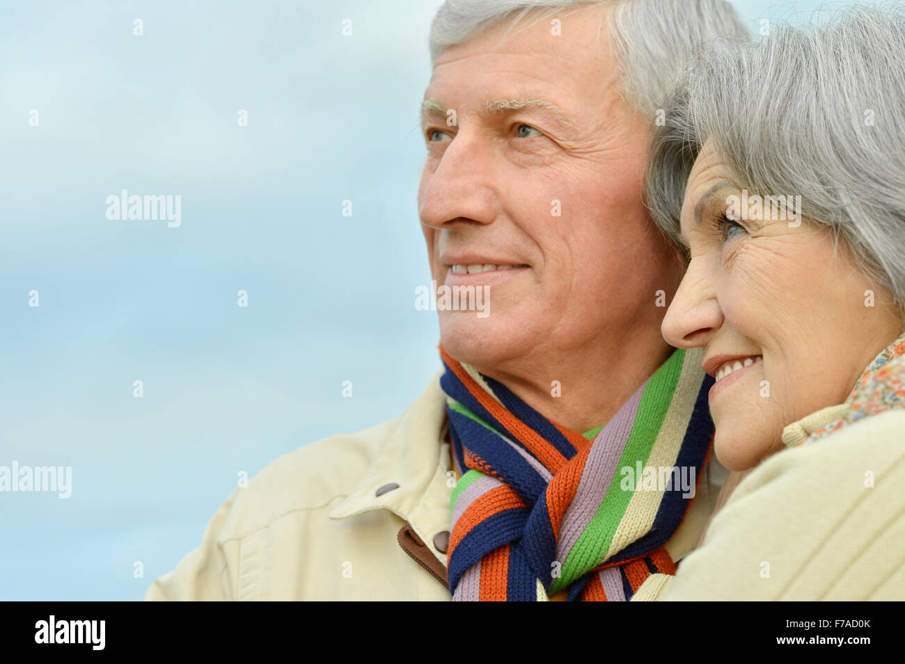 Beautiful senior couple Stock Photo - Alamy