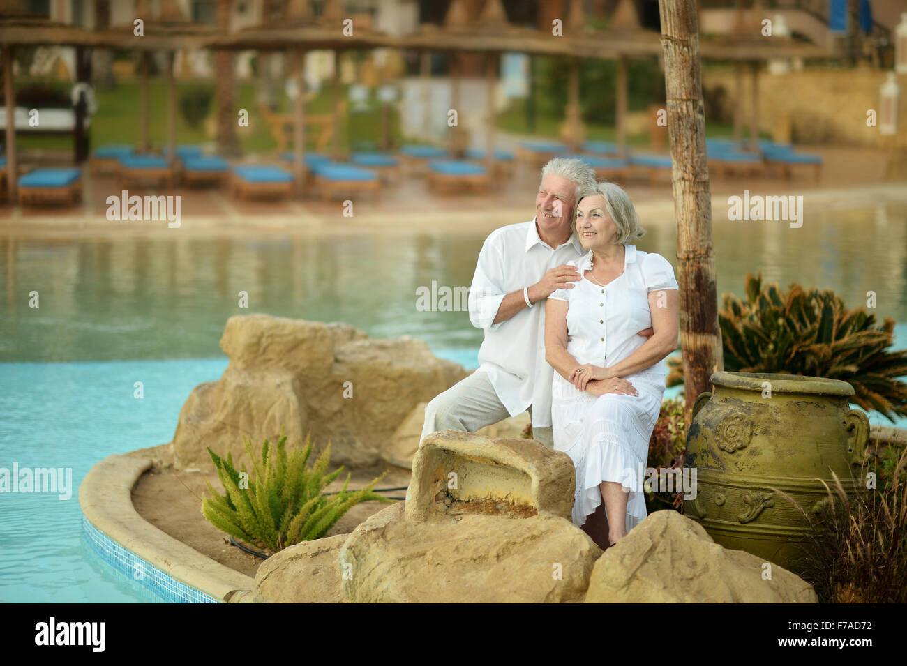 couple enjoy fresh air Stock Photo - Alamy