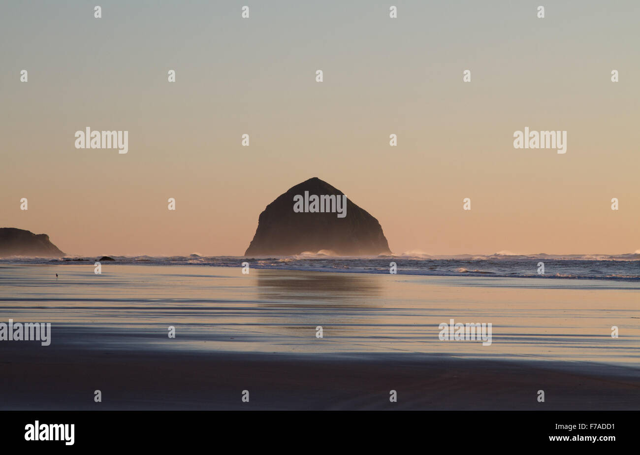 Just after sunset at Tierra Del Mar, Oregon, U.S.A Stock Photo - Alamy