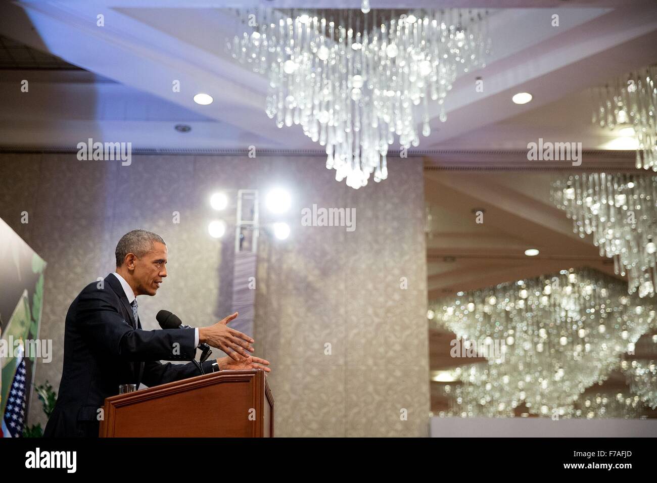 U.S. President Barack Obama answers questions during a joint press ...
