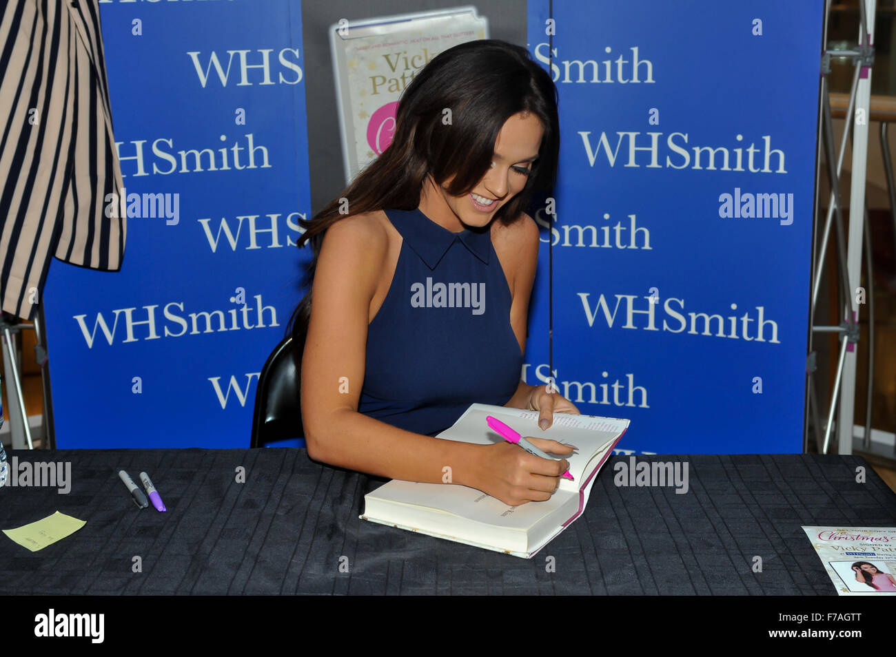 Vicky Pattison promotes and signs copies of her new book 'A Christmas ...
