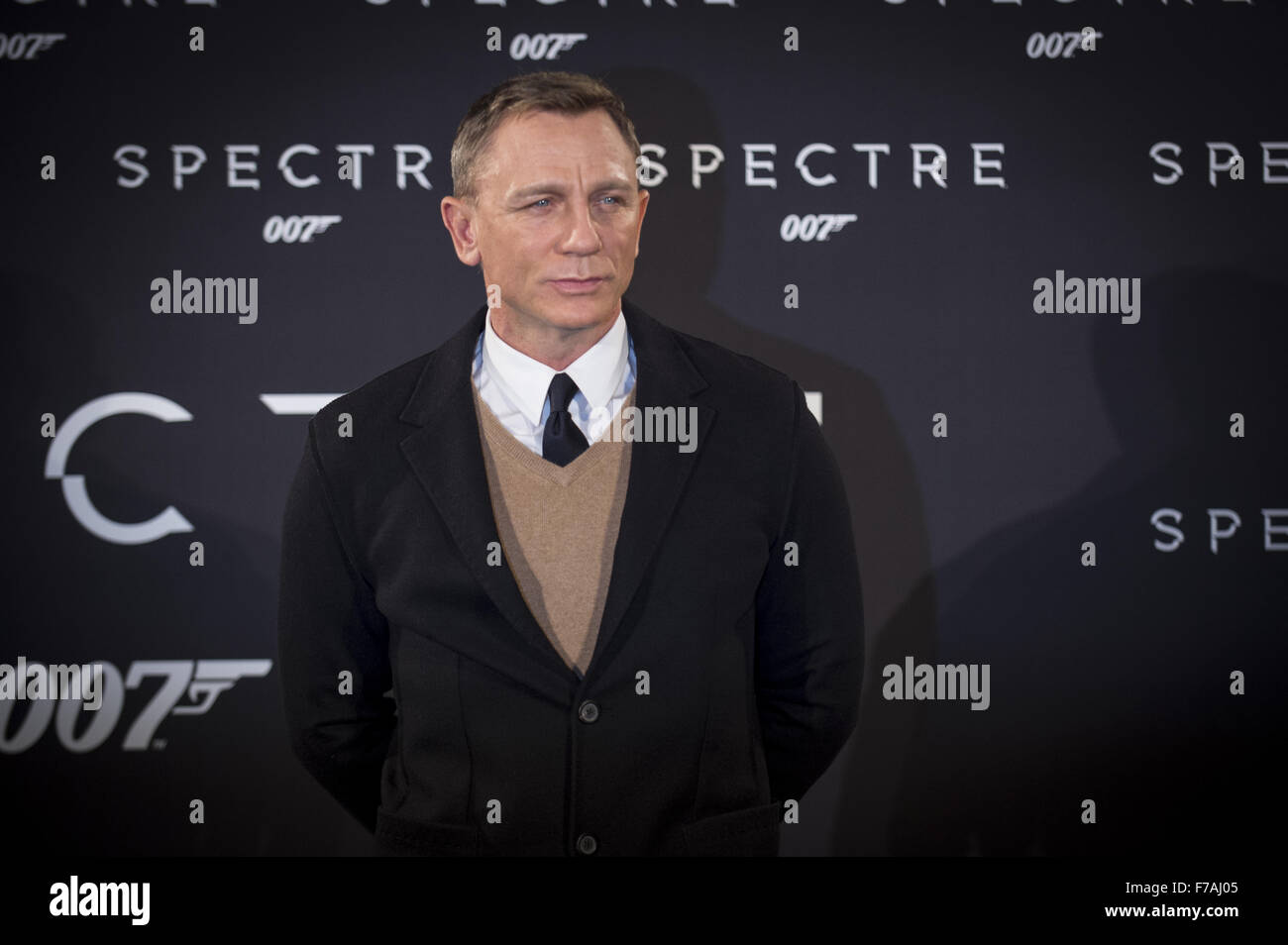 007 Spectre attend photocall at ST. Renis Grandi Hotel in Rome ...