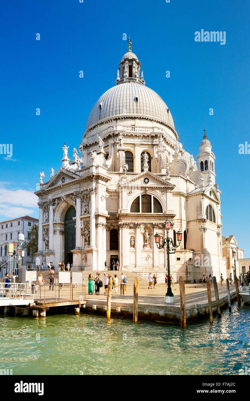 Santa Maria della Salute church, venice, italy, UNESCO Stock Photo - Alamy