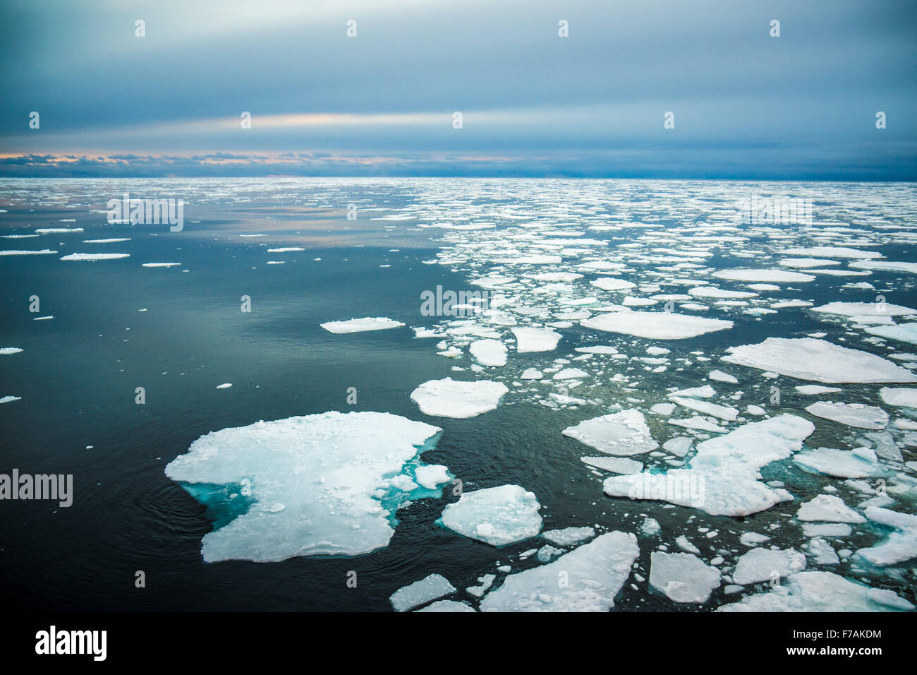 Into the ice Stock Photo - Alamy