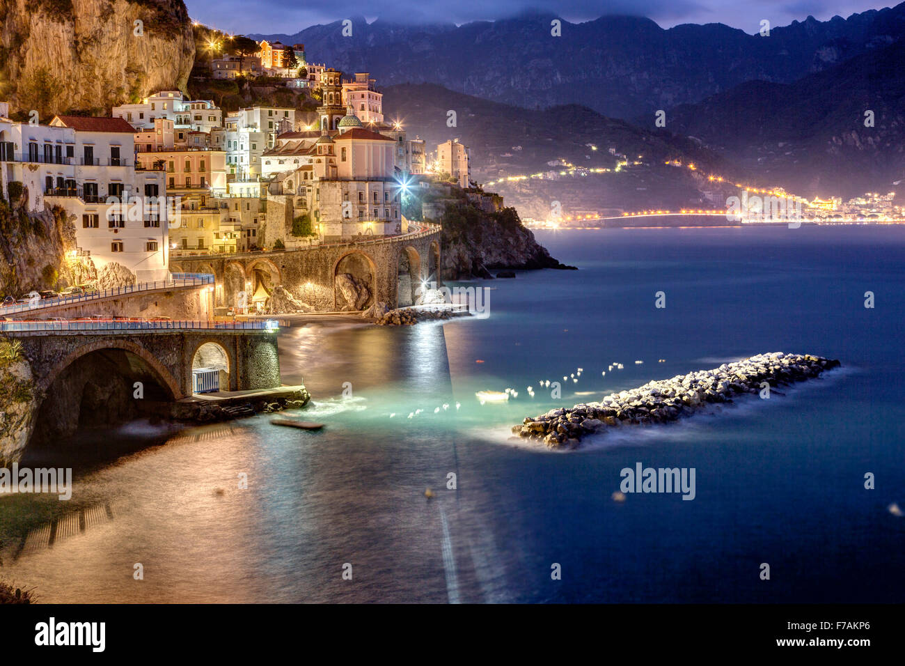 Amalfi Coast, Atrani, Italy Stock Photo - Alamy