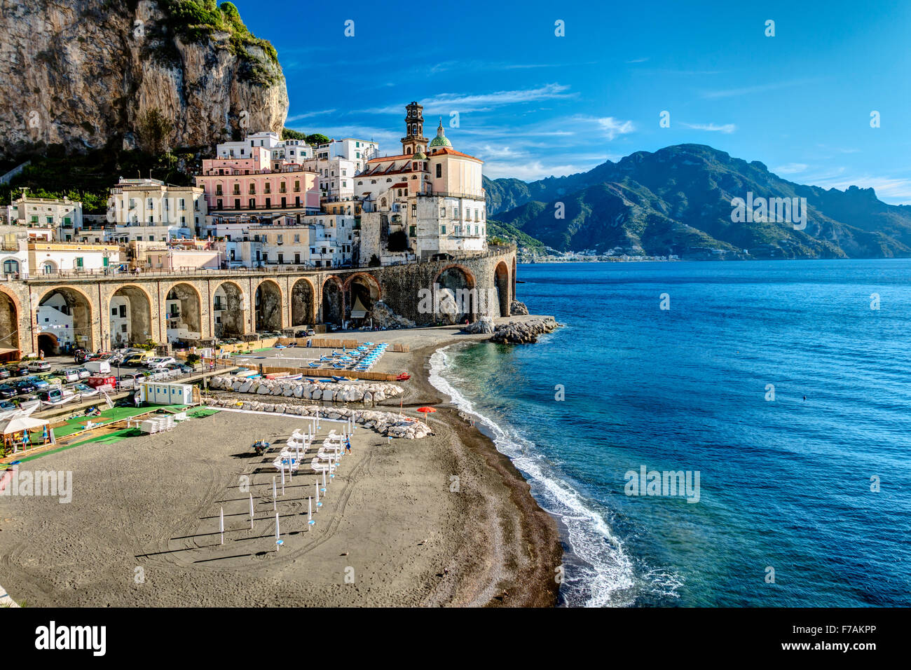 Amalfi Coast, Atrani, Italy Stock Photo: 90589486 - Alamy