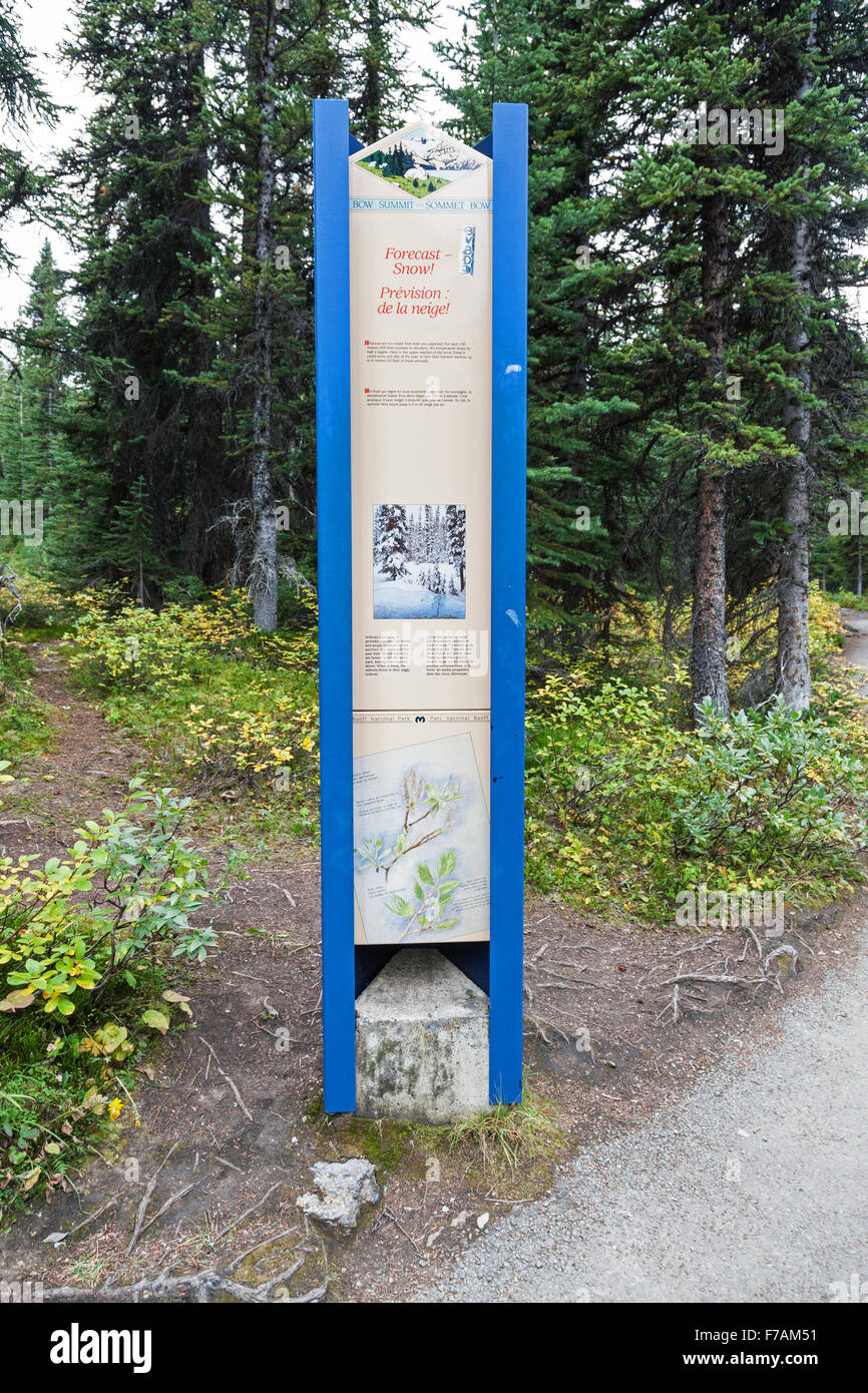 Interpretation panel hi-res stock photography and images - Alamy