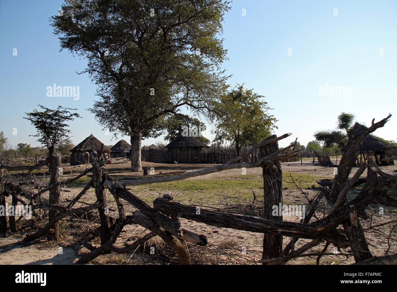 African village in botswana hi-res stock photography and images - Alamy