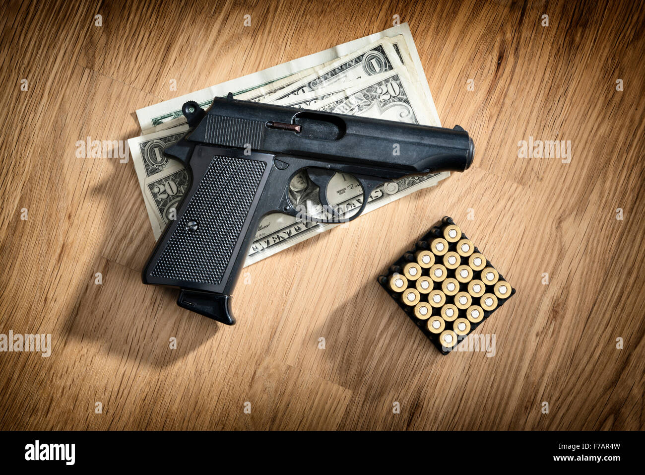 Money gun on wild west hi-res stock photography and images - Alamy