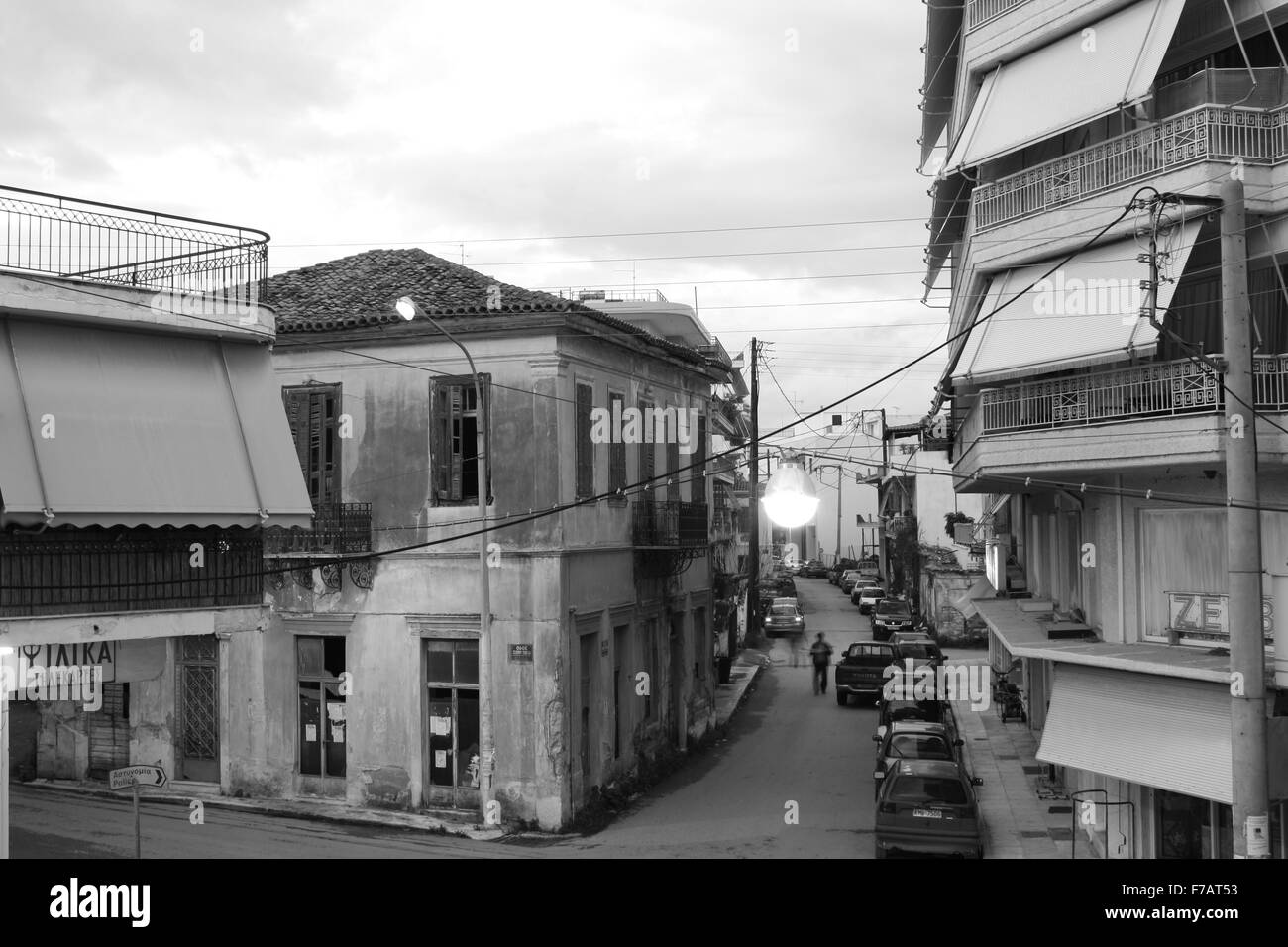 Town of Messini in southern Greece Stock Photo - Alamy