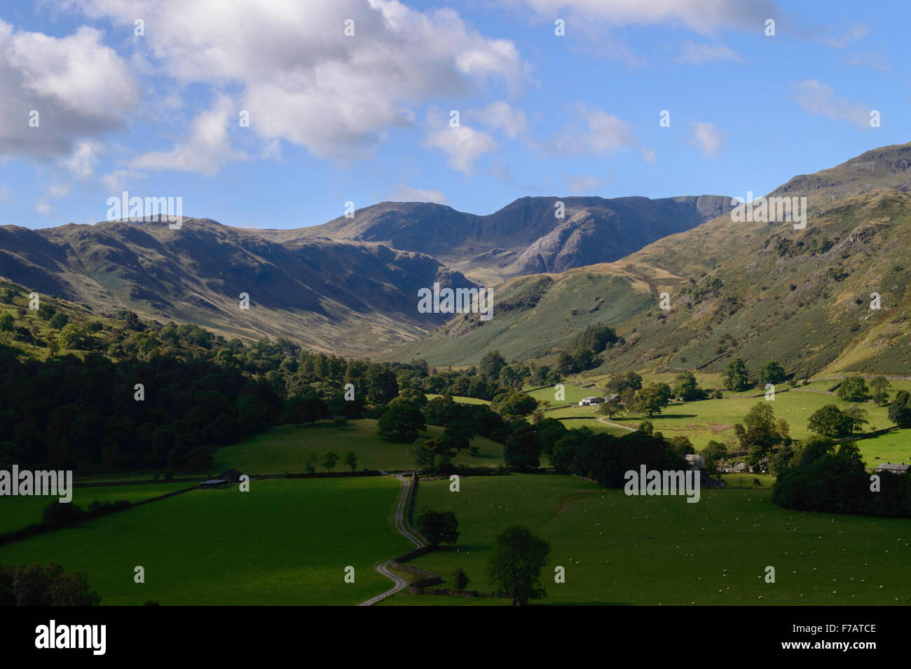 Deepdale Valley in The Lake District National Park, England Stock Photo ...
