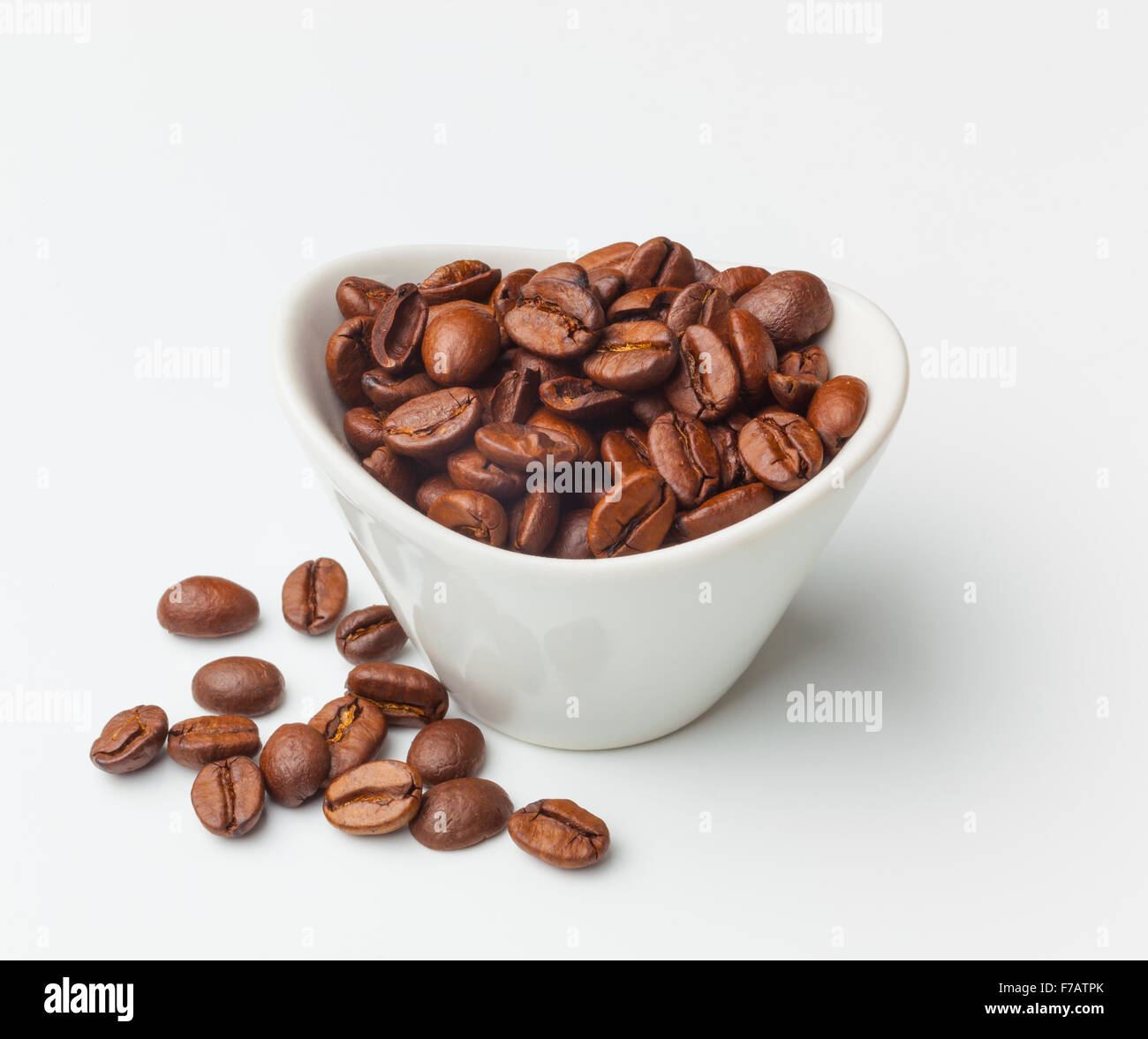 Dish coffee beans on green hi-res stock photography and images - Alamy