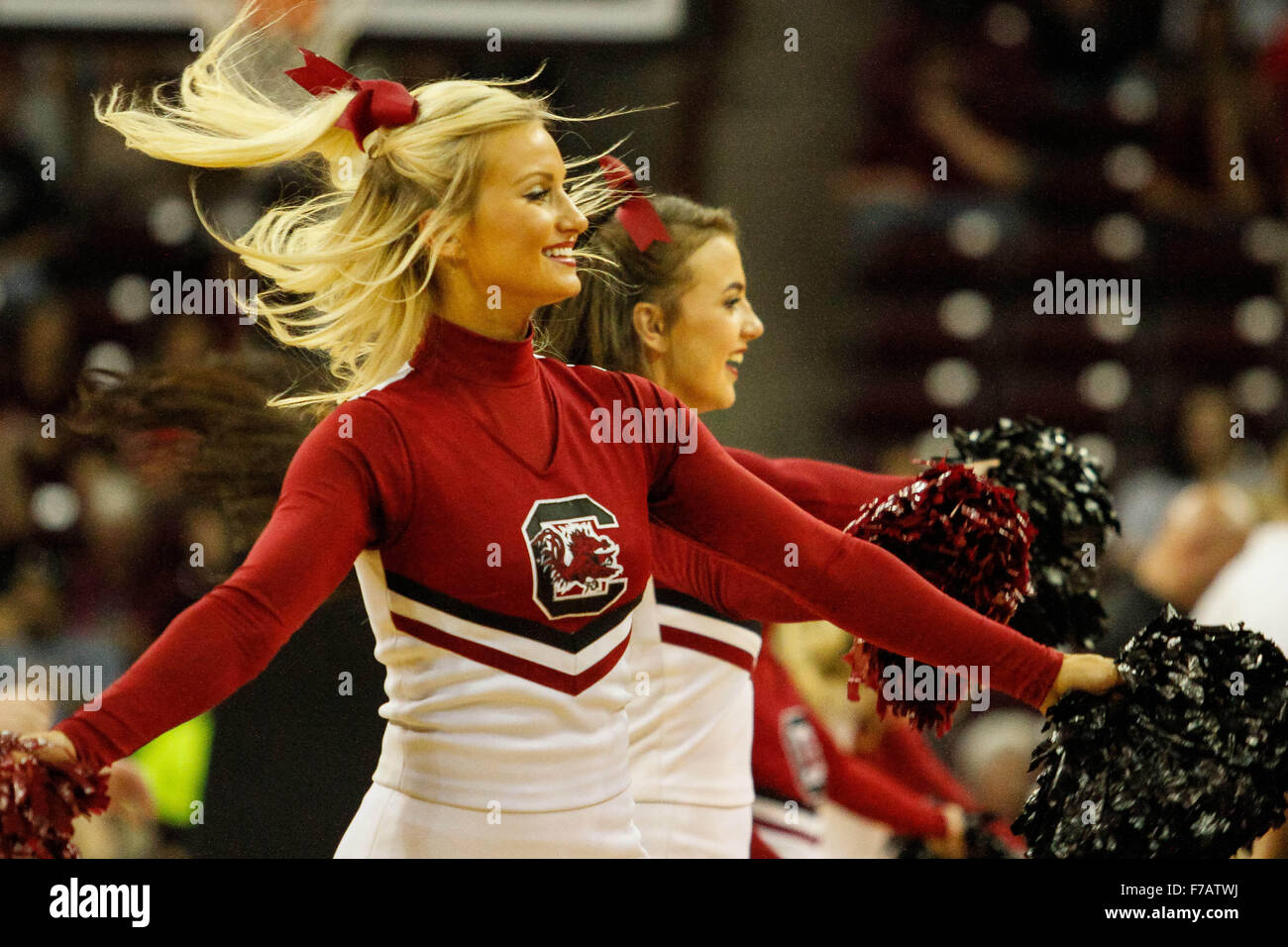 Usc gamecocks cheerleaders hi-res stock photography and images - Alamy