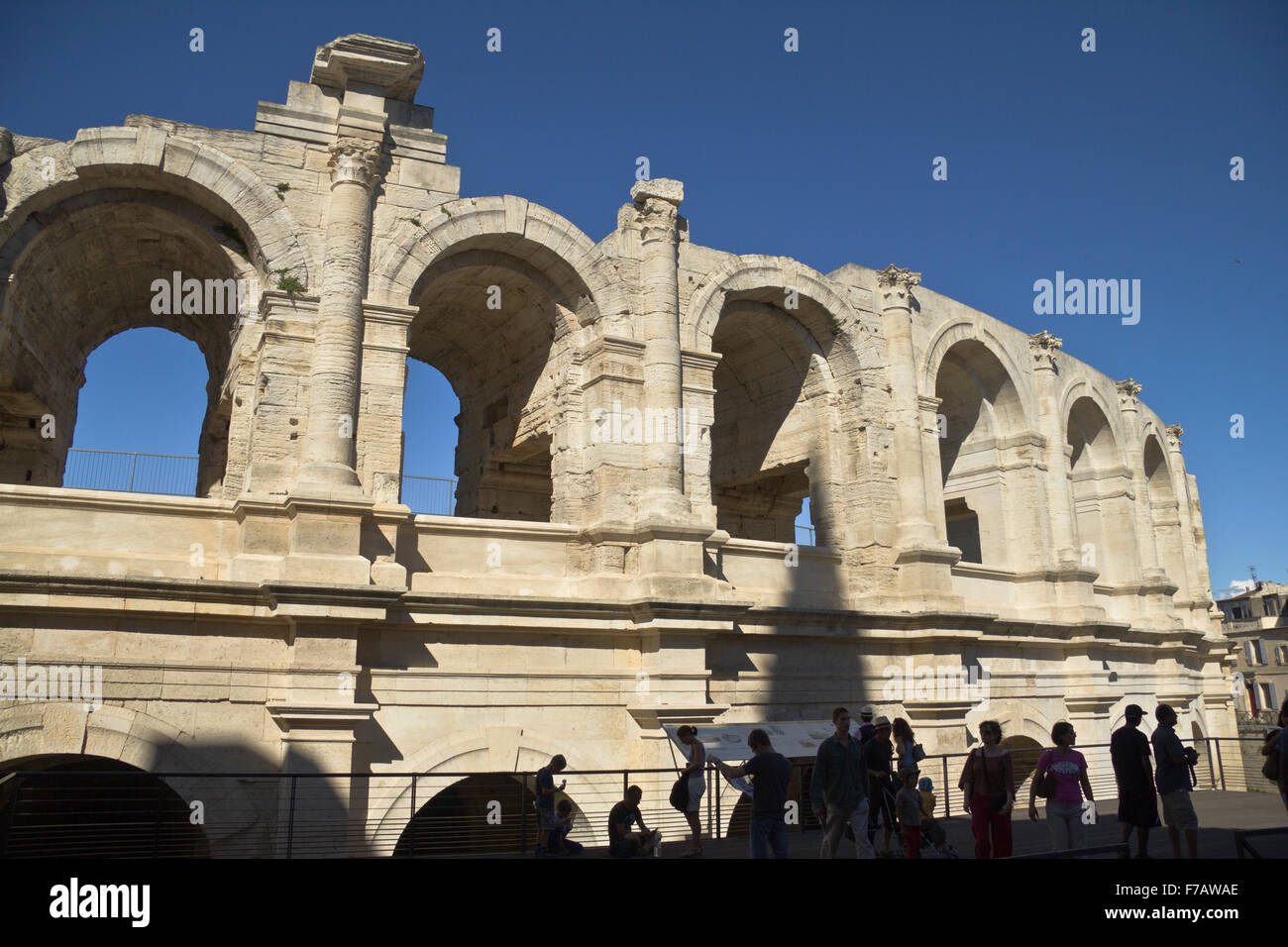 Ancient Bullfight stadium in Arles, France Stock Photo - Alamy