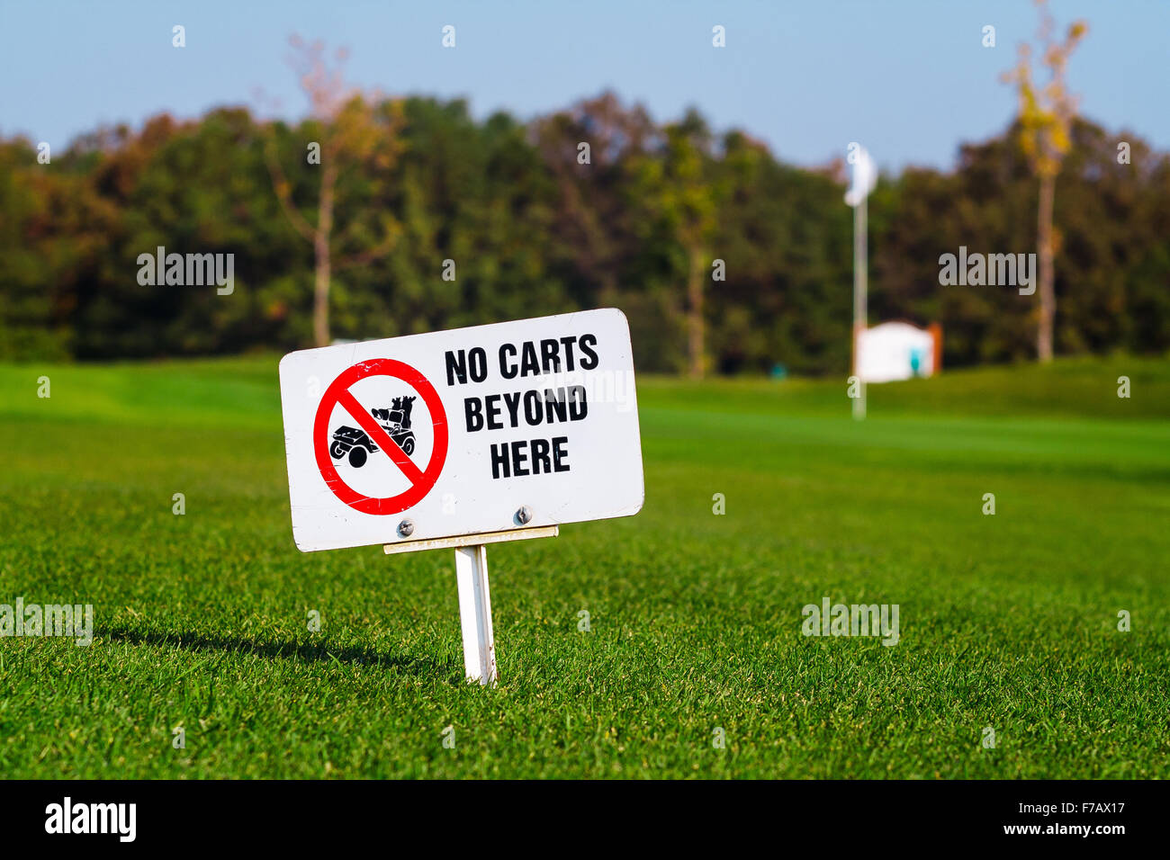 Golf signs hi-res stock photography and images - Alamy