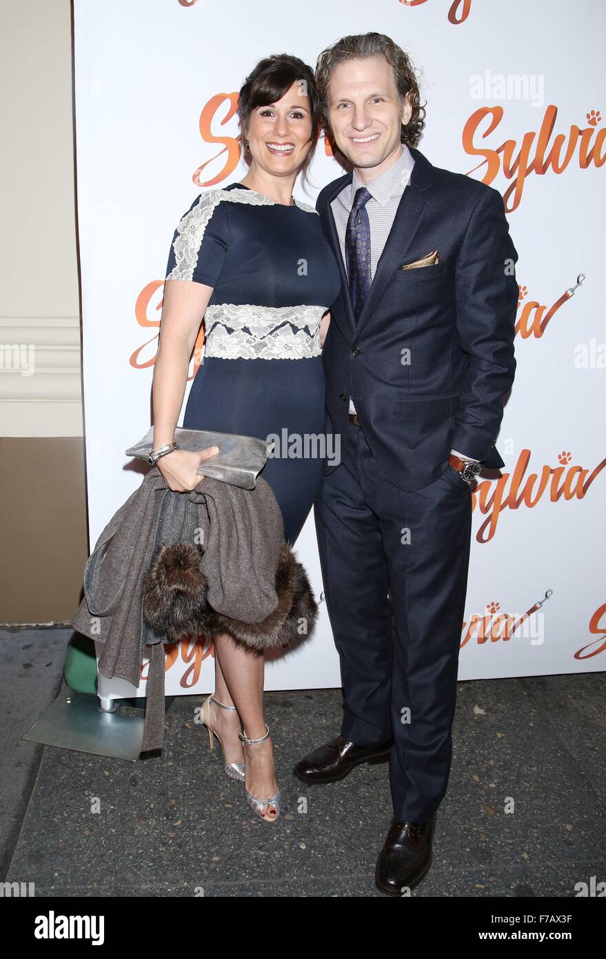 Opening night of Broadway play Sylvia at the Cort Theatre - Arrivals ...