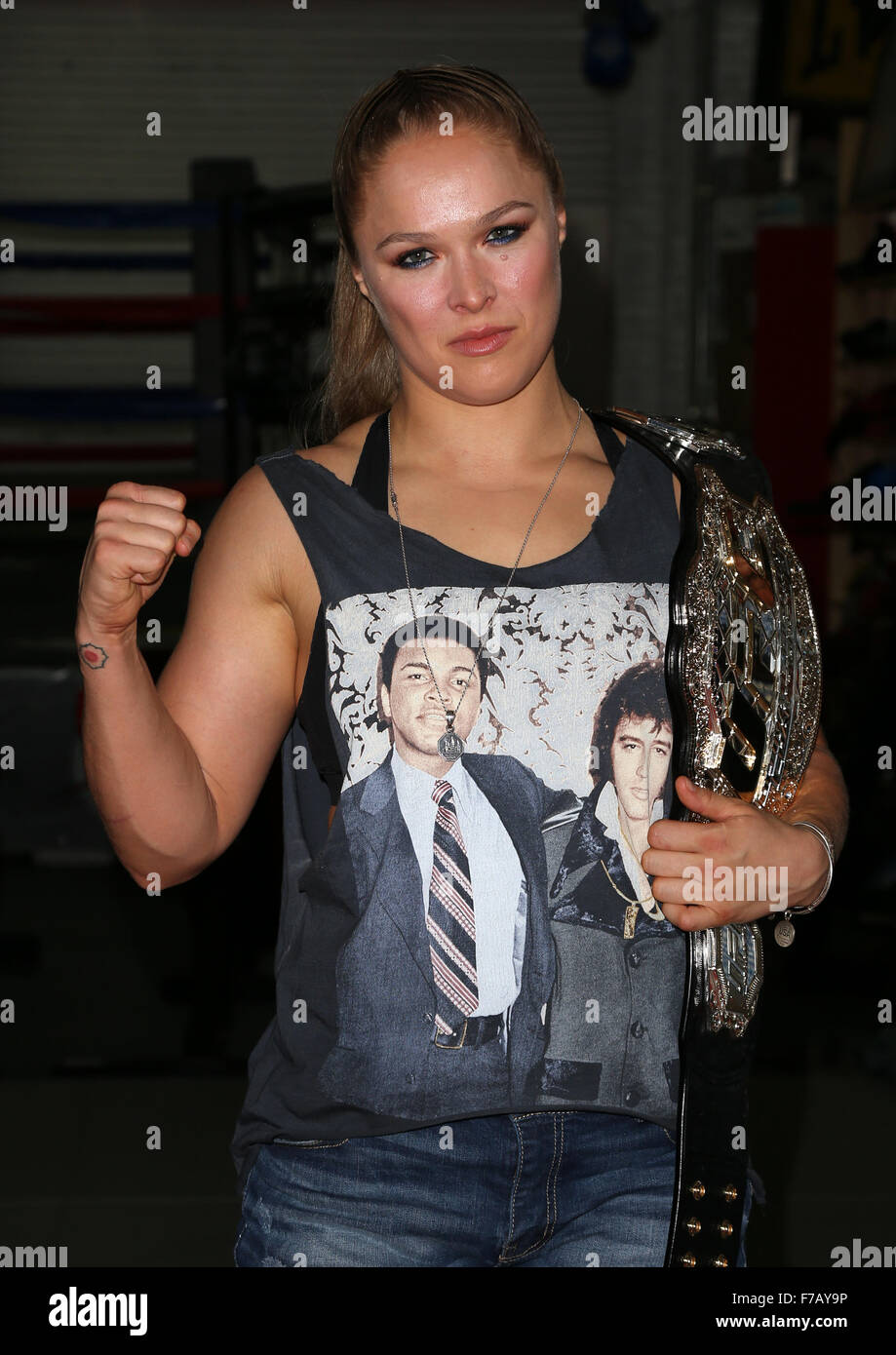 Ronda Rousey 193 Media Day in anticipation of UFC 193: Rousey vs. Holm ...