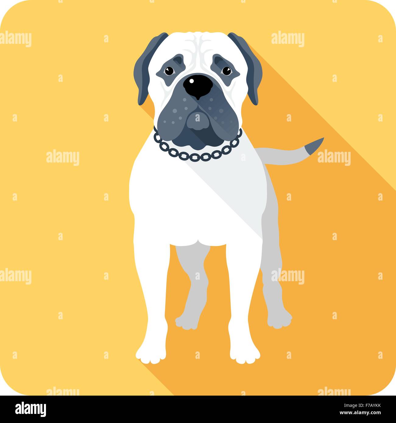 Bullmastiff Stock Vector Images - Alamy