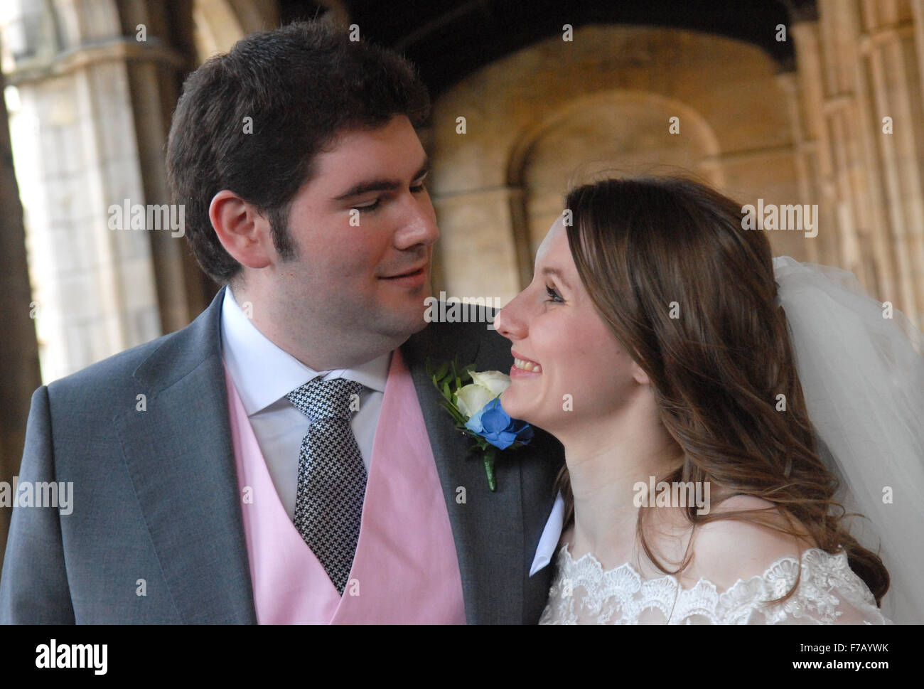 Alex Staines and Cassie Hall, who married on the same day as Kate ...