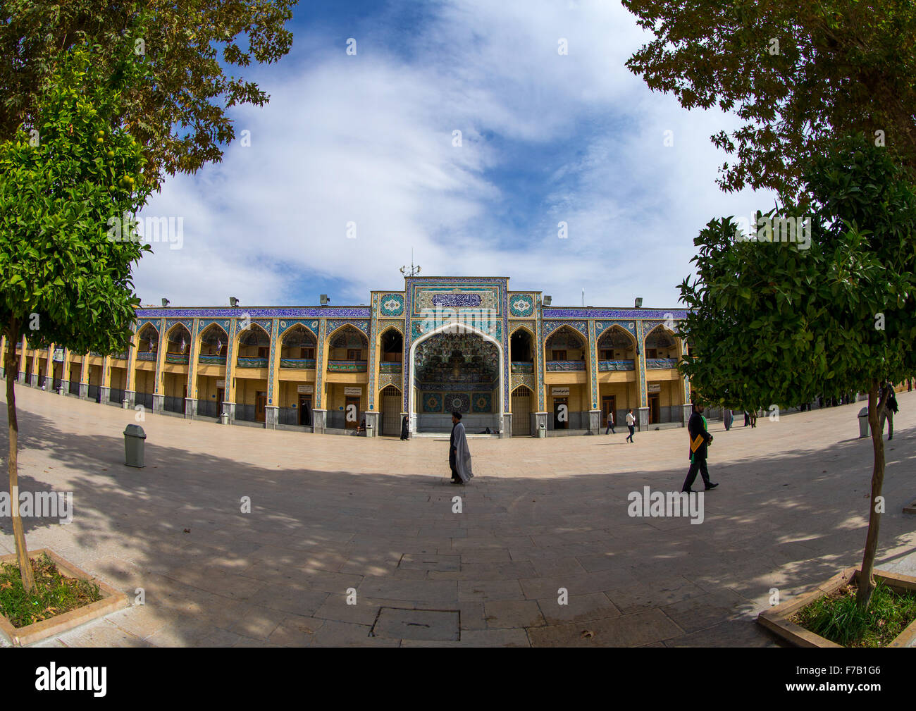 The Shah-e-cheragh Mausoleum, Fars Province, Shiraz, Iran Stock Photo ...