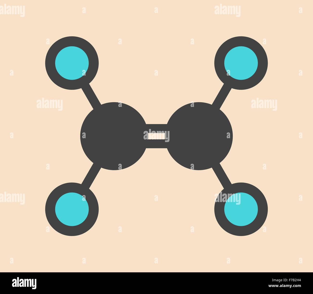 Polytetrafluoroethylene ptfe molecule hi-res stock photography and ...