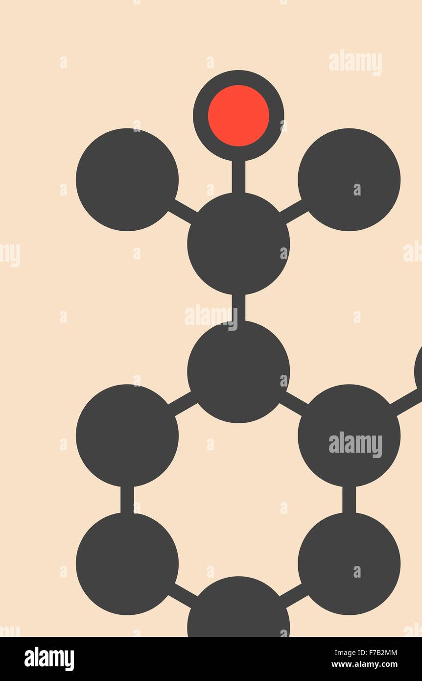 p-Menthane-3-8-diol (PMD, menthoglycol) insect repellent molecule ...