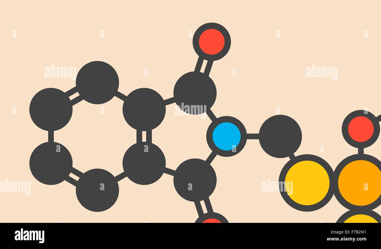 Phosmet Organophosphate Insecticide Molecule High Resolution Stock ...