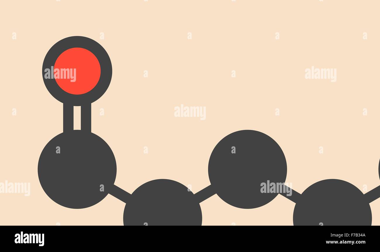 Glutaraldehyde (glutaral) disinfectant molecule. Used in disinfection ...