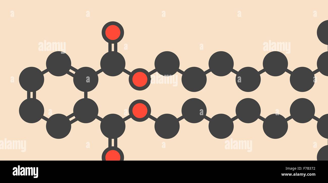 Diisononyl phthalate dinp plasticizer molecule hi-res stock photography ...