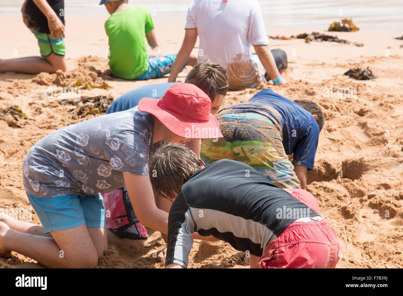 Australian school children playing on hi-res stock photography and ...