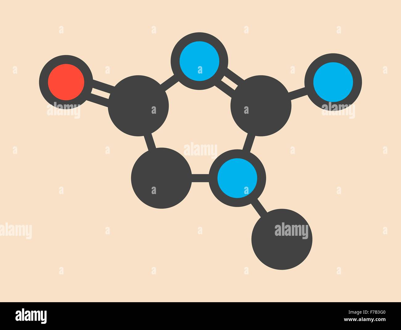 Creatinine molecule. Creatine breakdown product. Creatinine clearance ...