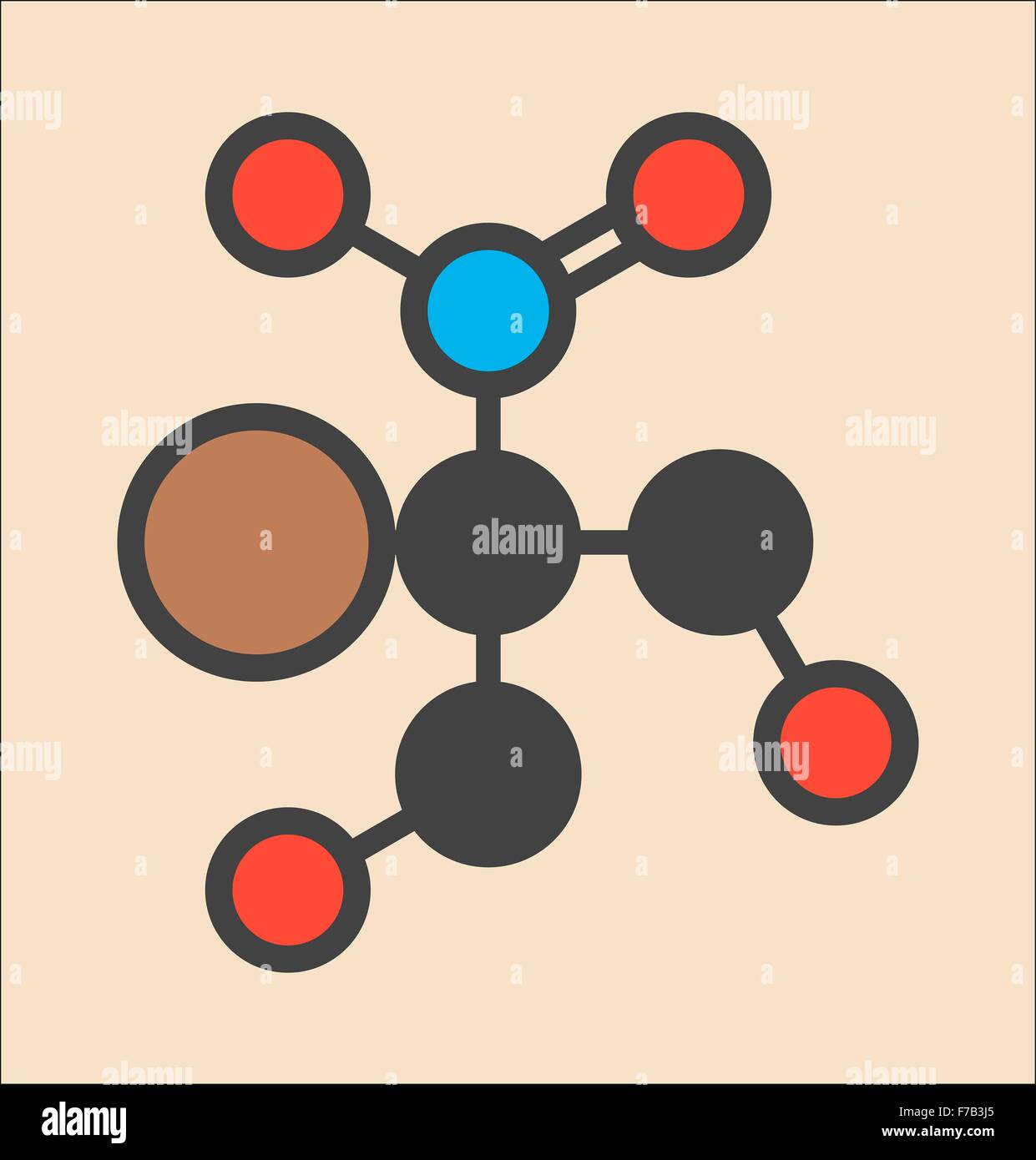 Bronopol preservative molecule. Possibly carcinogenic through ...