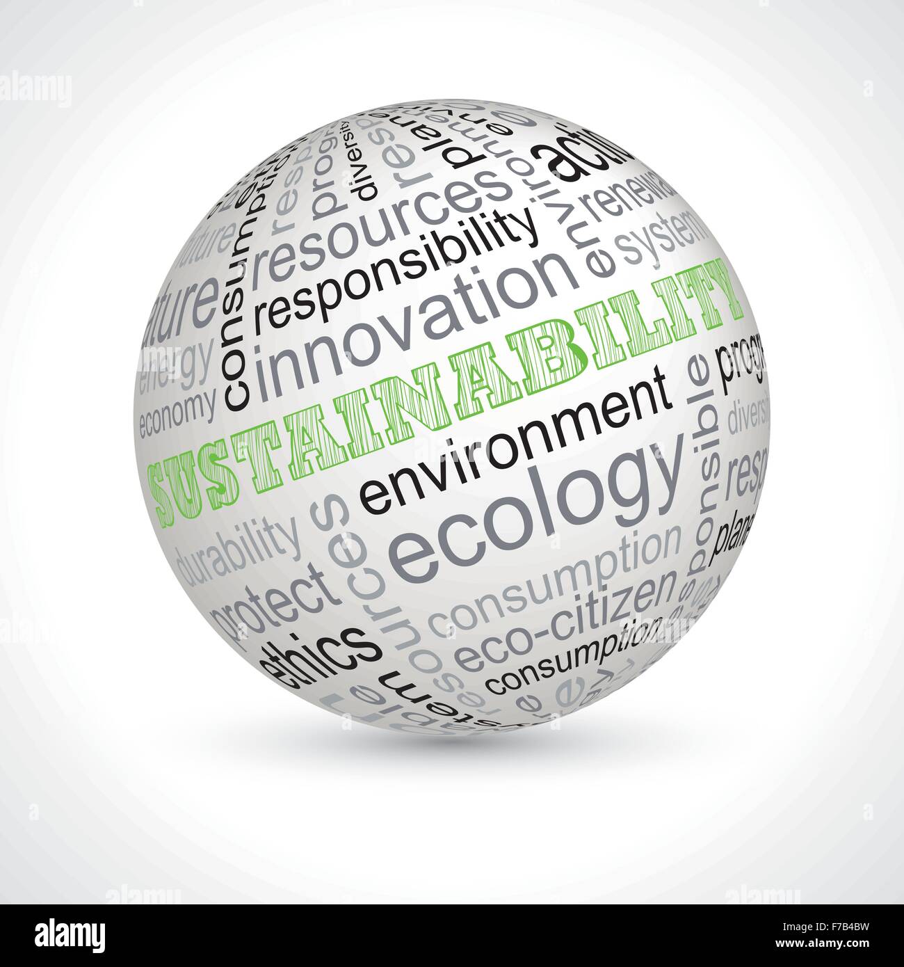 Sustainability vector vectors hi-res stock photography and images - Alamy