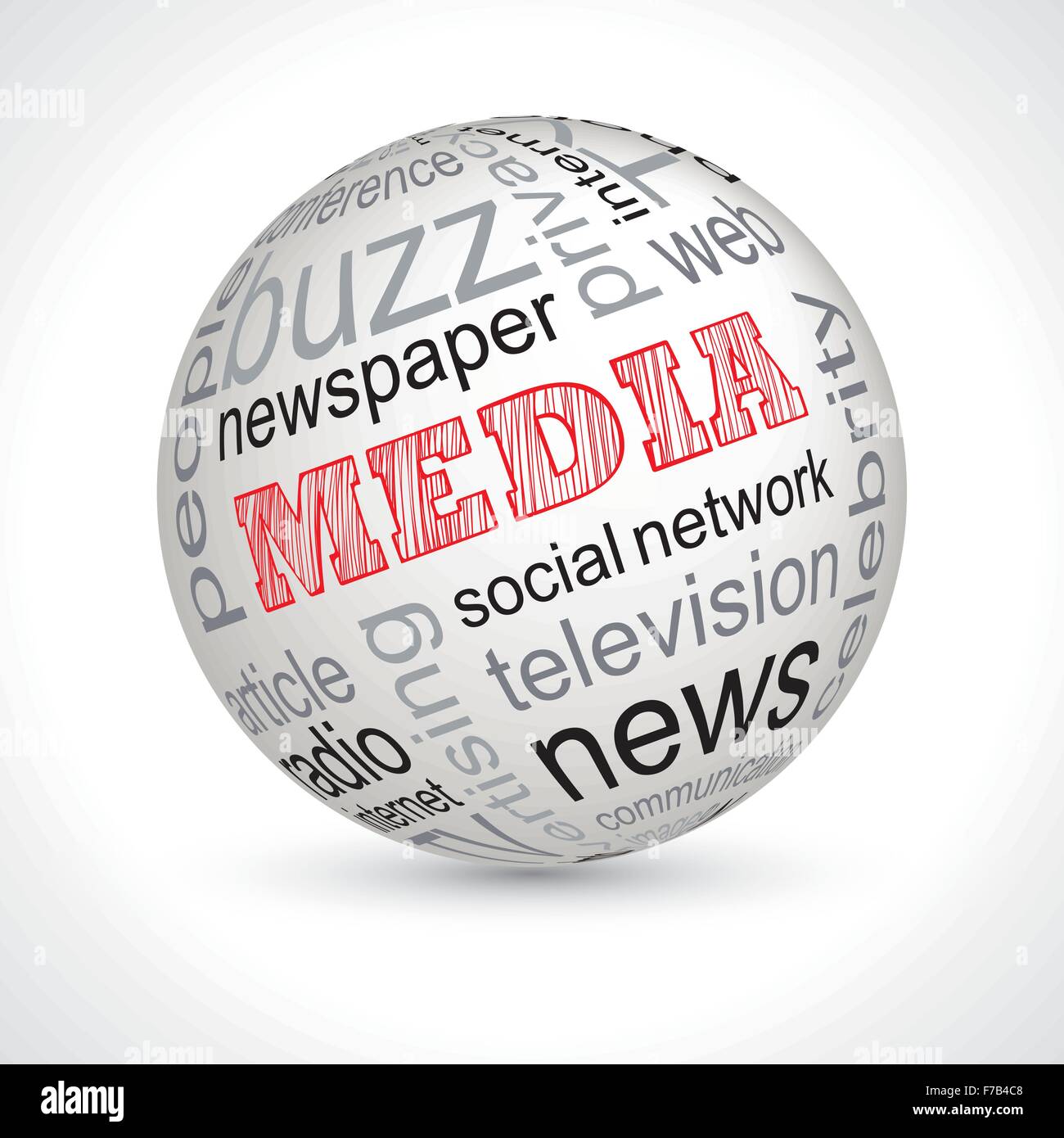 Media social vector vectors hi-res stock photography and images - Alamy