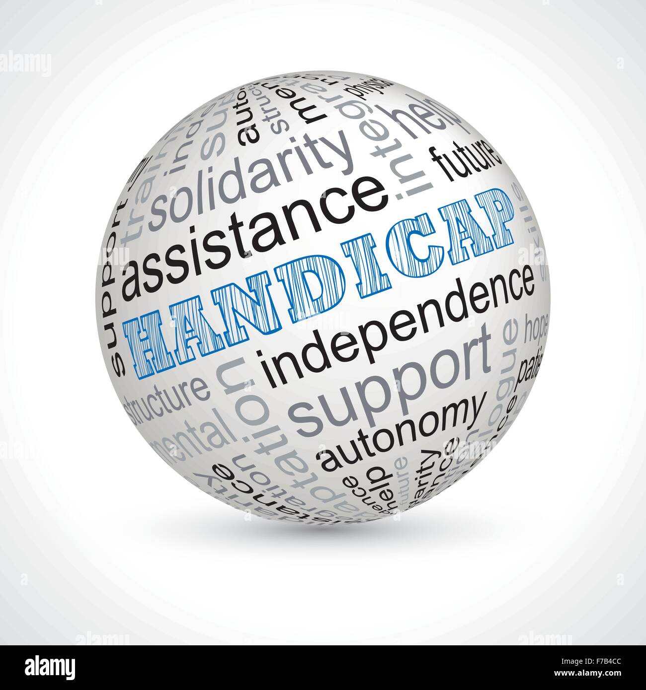 Disability vector vectors hi-res stock photography and images - Alamy