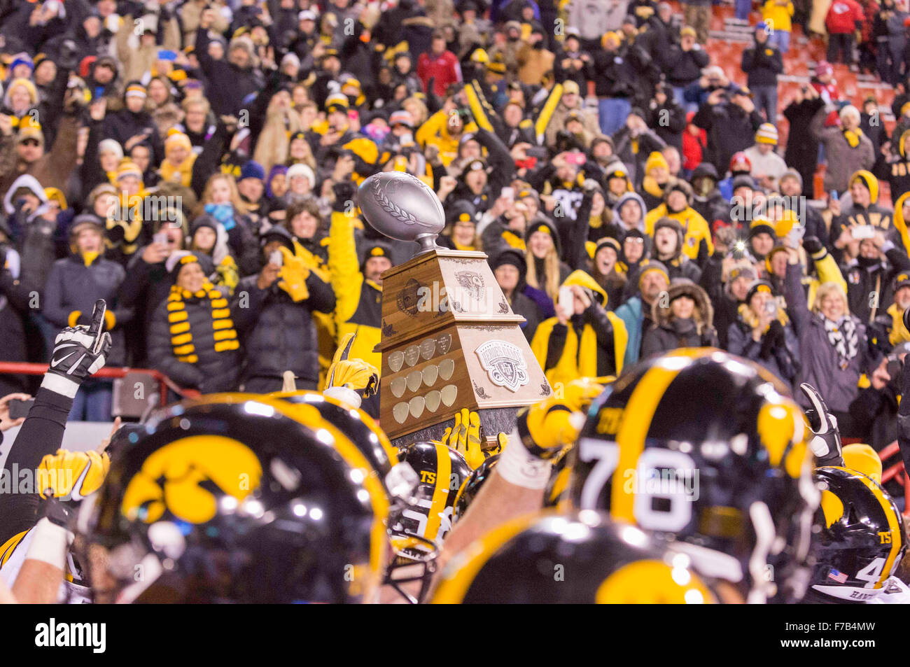 Nebraska football trophy hi-res stock photography and images - Alamy