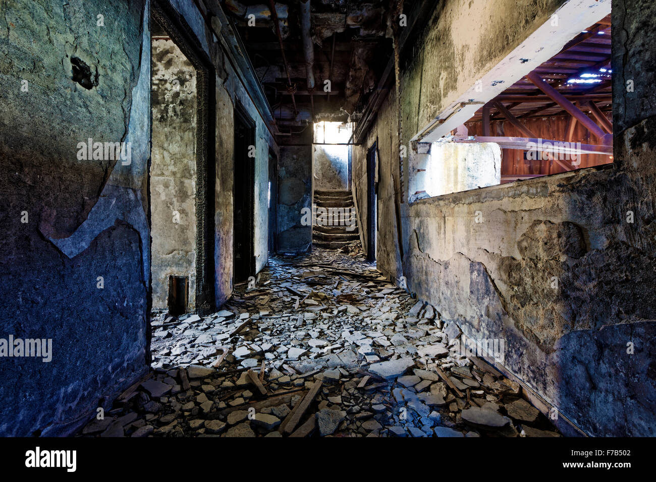 Old abandoned ruin factory damage building inside Stock Photo - Alamy Old abandoned ruin factory damage building inside Stock Photo - Alamy