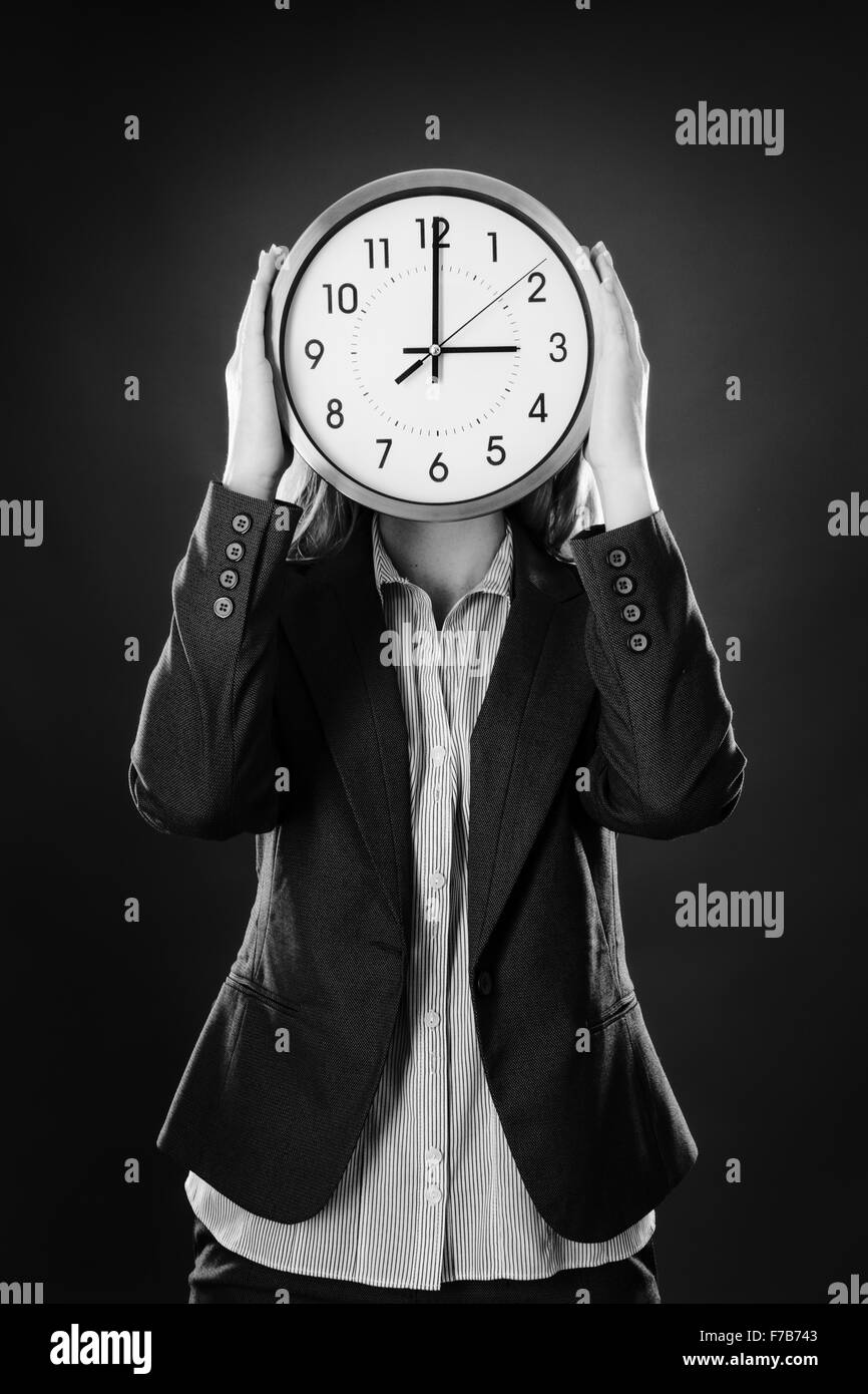 Businesspeople hold Black and White Stock Photos & Images - Alamy