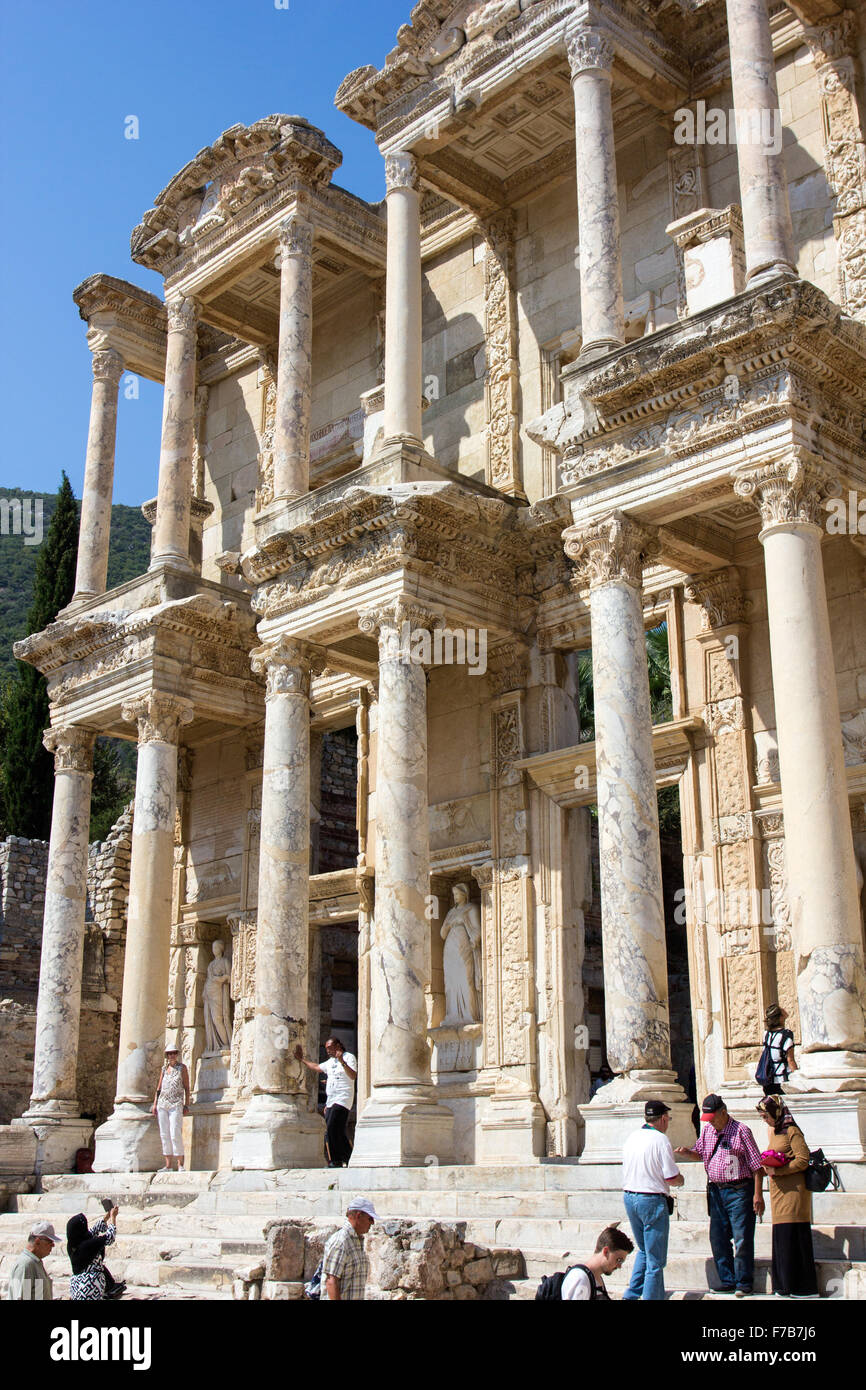 Ephesus ruins in Turkey Stock Photo - Alamy