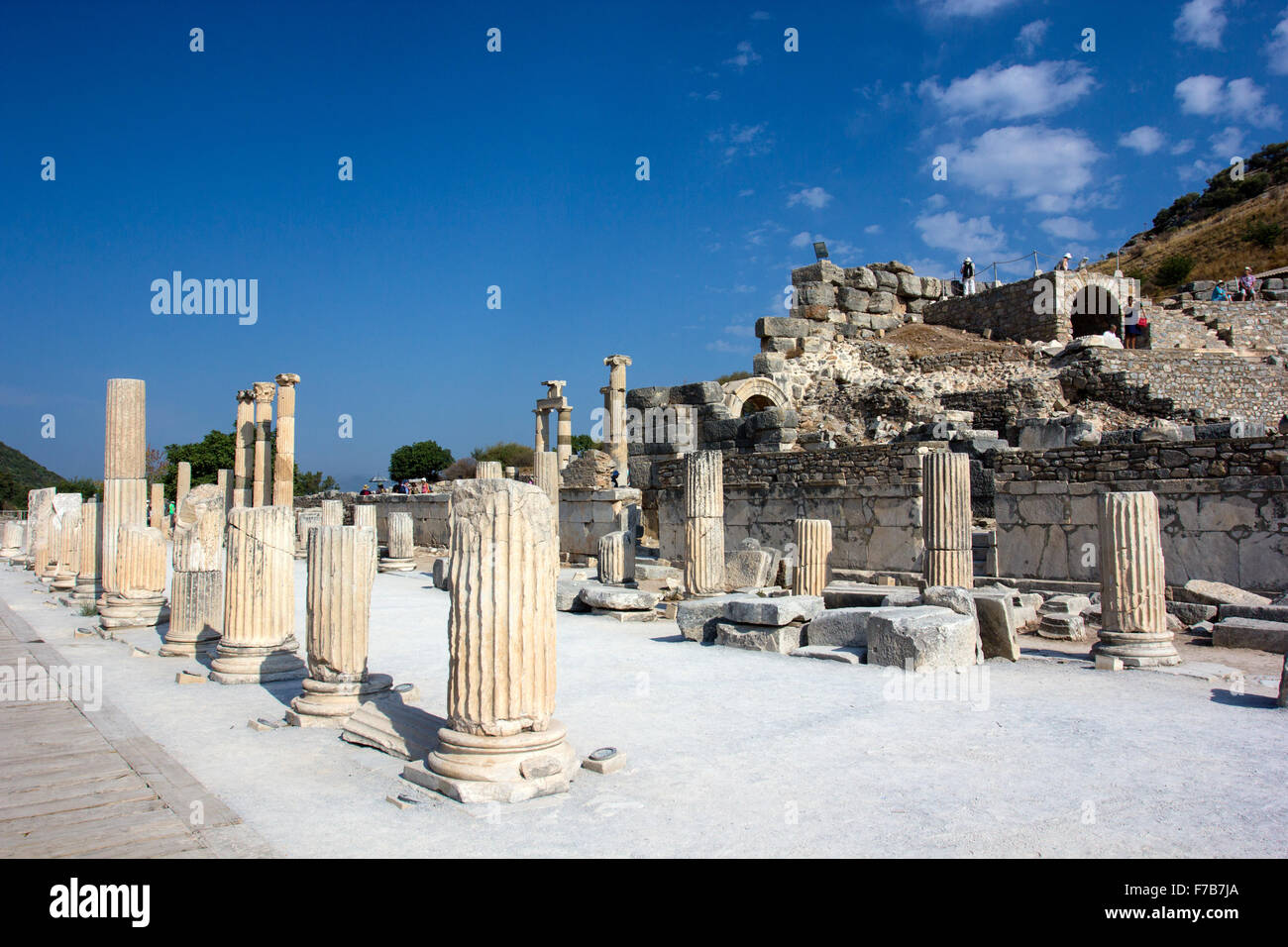 Ephesus ruins in Turkey Stock Photo - Alamy