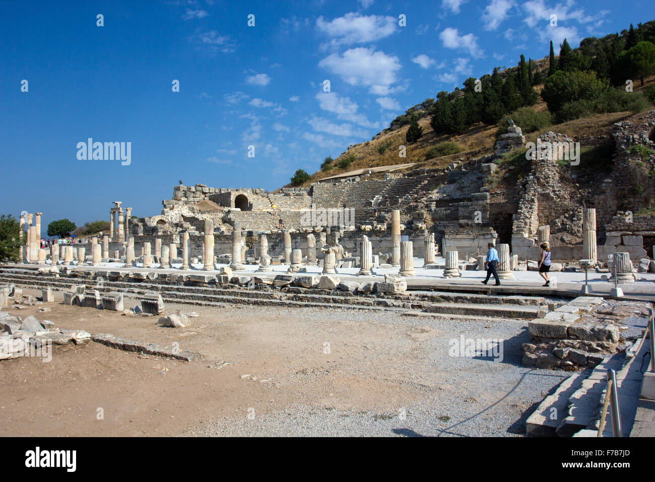 Ephesus ruins in Turkey Stock Photo - Alamy