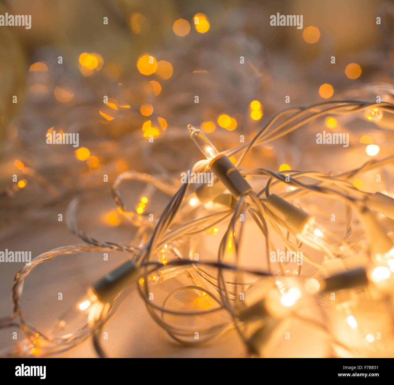Gold lights hi-res stock photography and images - Alamy