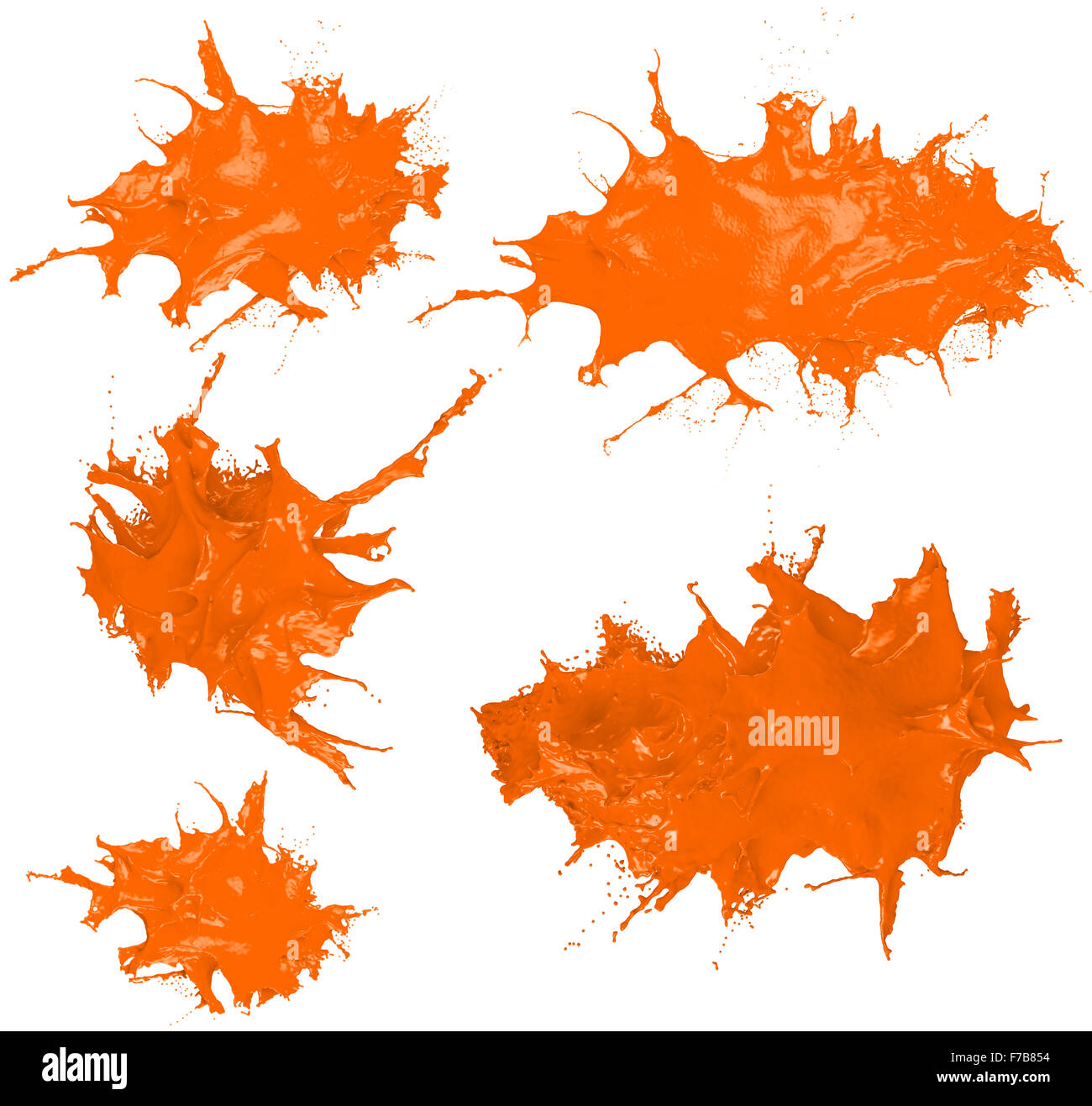 Bright paint splash Cut Out Stock Images & Pictures - Alamy