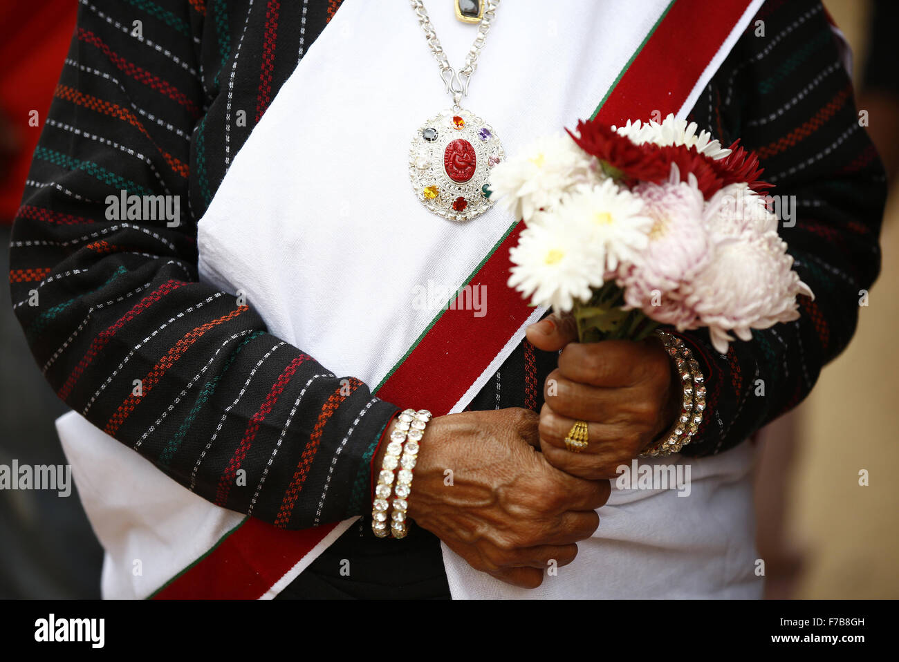 Nepalese newari flowers hi-res stock photography and images - Alamy