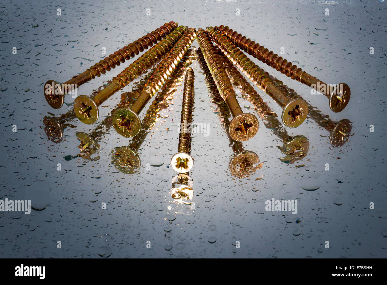 Weather proof screws hi-res stock photography and images - Alamy