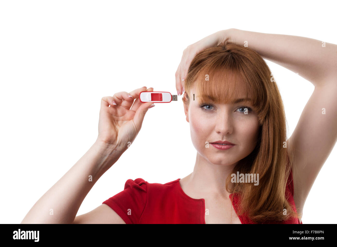 Usb memory stick brain hi-res stock photography and images - Alamy